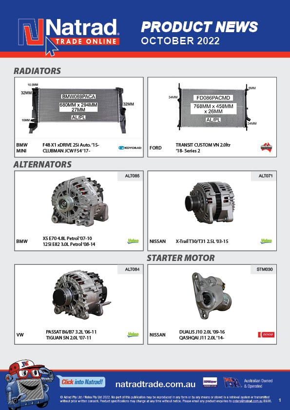 Natrad | Product Updates