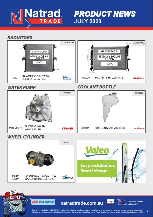 Natrad | Product Updates