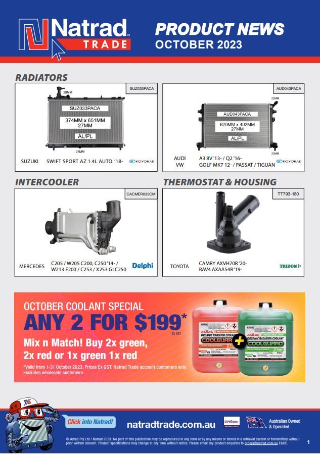 Natrad | Product Updates