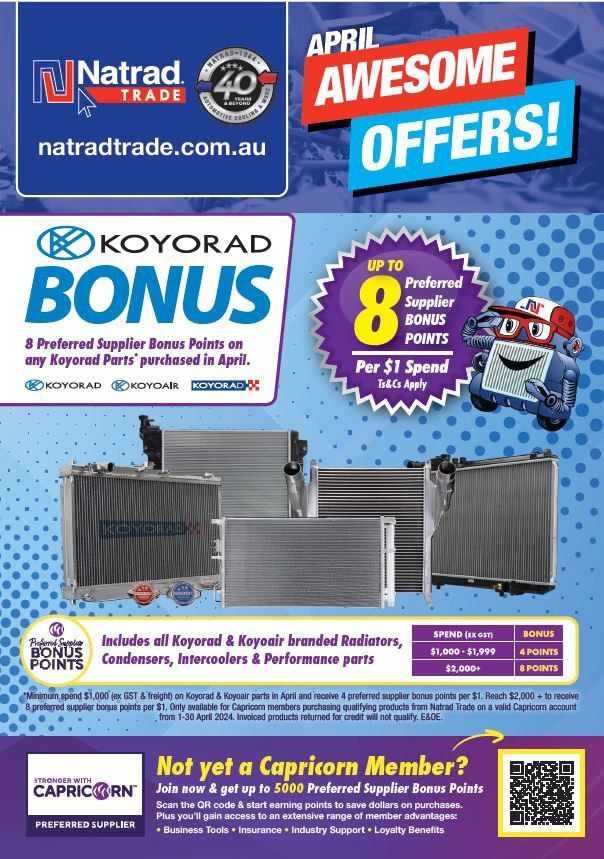 Natrad | April Awesome Offers