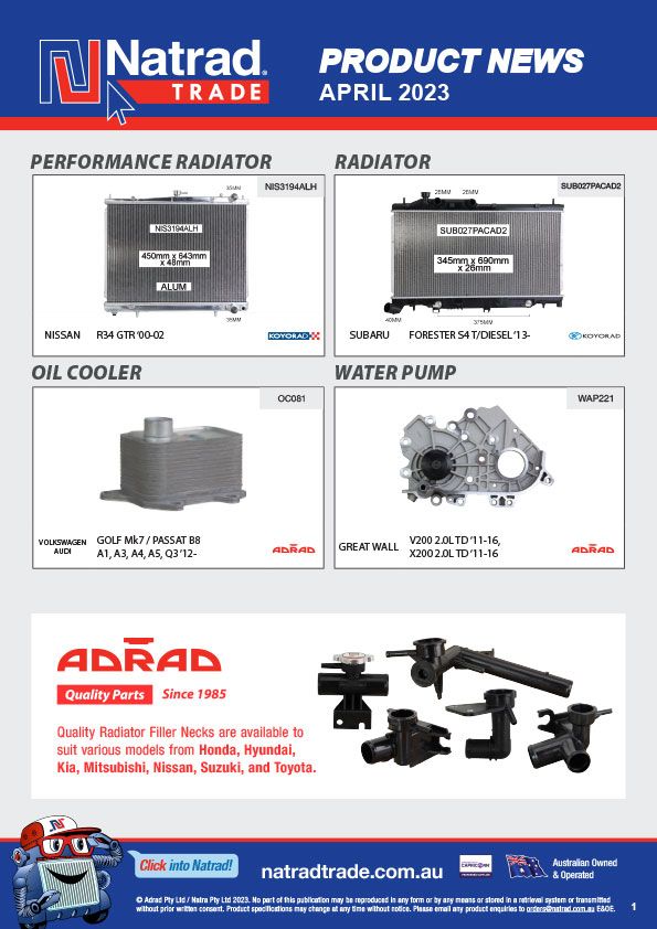 Natrad | Product Updates