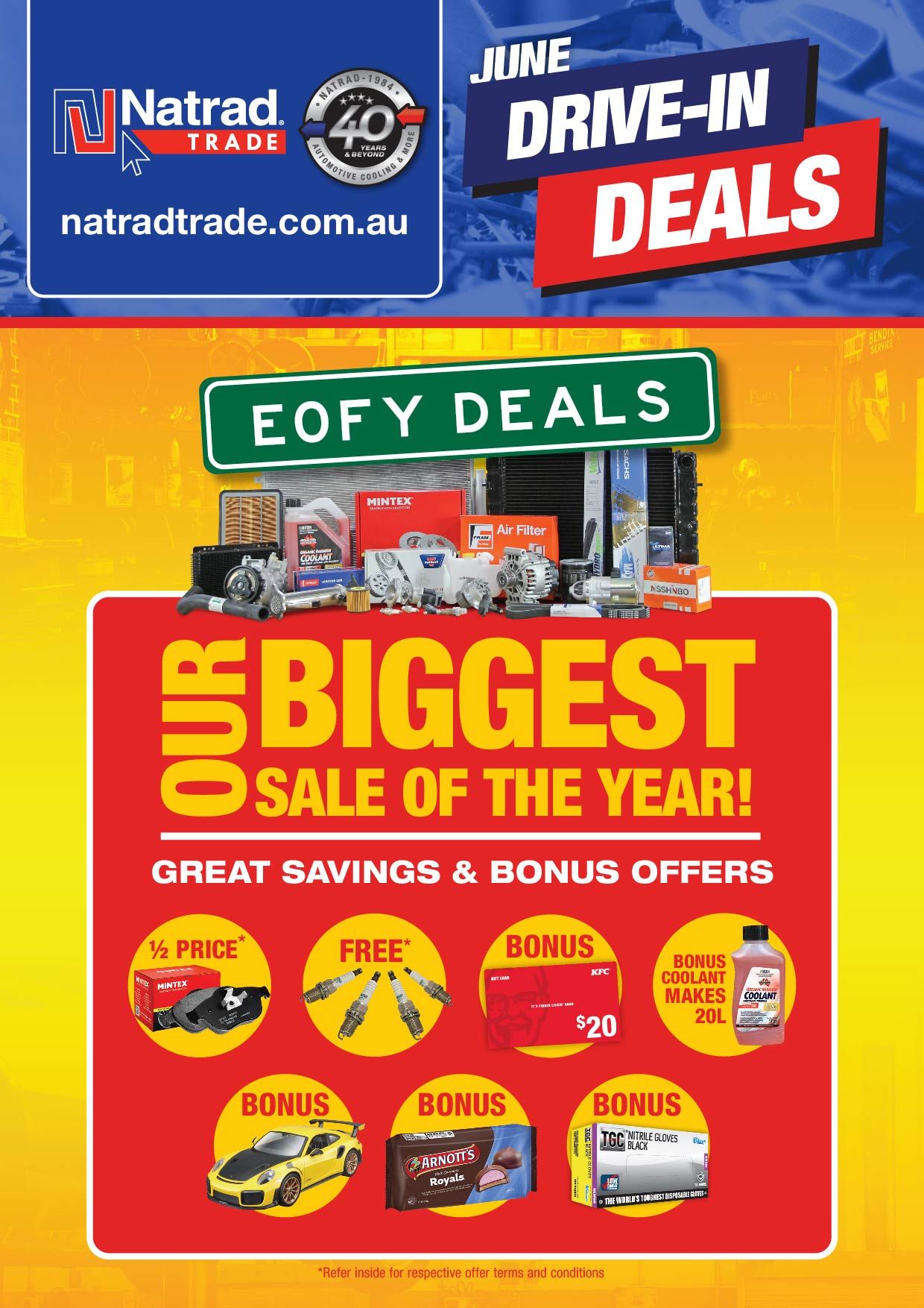 Natrad | EOFY June Offers